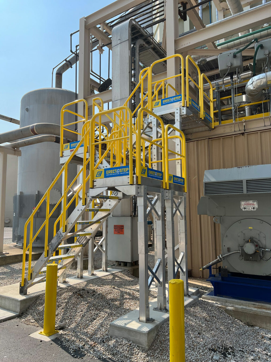 ErectaStep industrial stair tower - ErectaStep