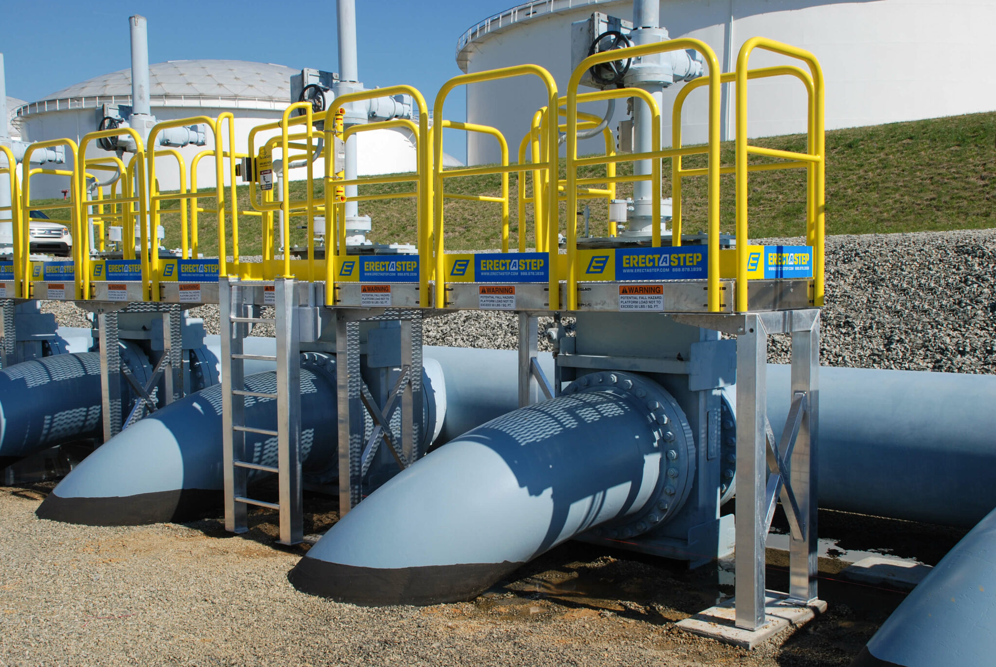 Erectastep Colonial Pipe Industrial Maintenance Access Ladders and ...