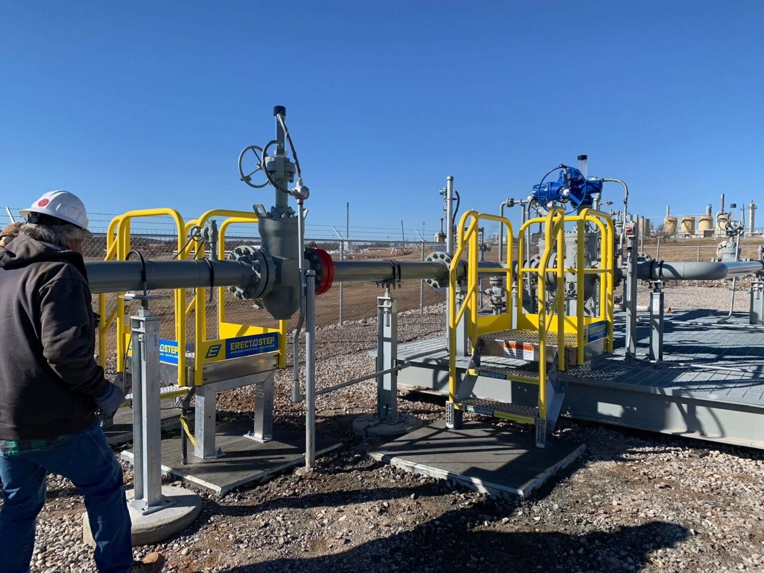 Erectastep stairs with concrete form kits - ErectaStep