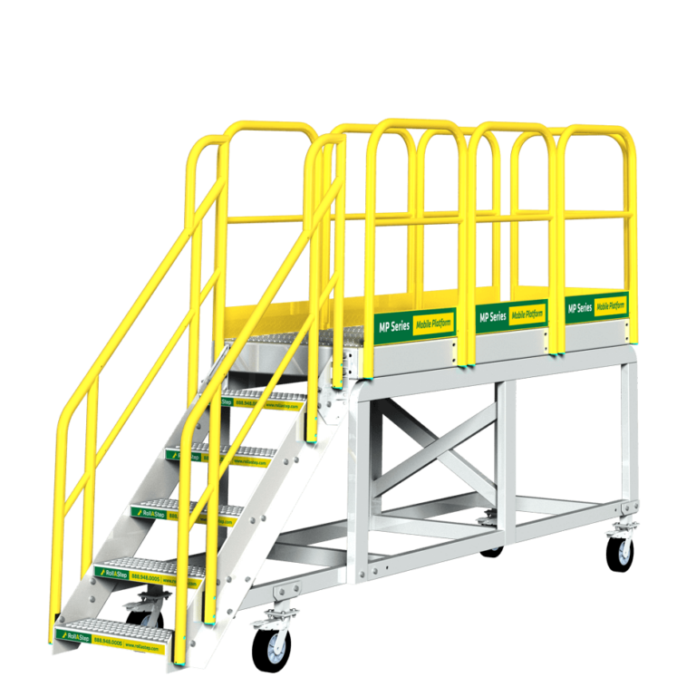 Temporary Scaffolding Alternative - ErectaStep Permanent Stairs