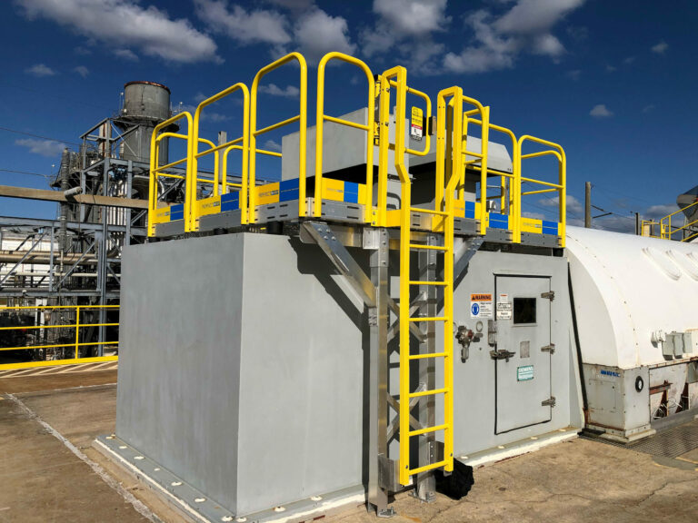 Power Generator Access Platforms | ErectaStep Prefabricated Stairs