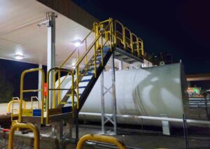 Tank Access Stair - ErectaStep