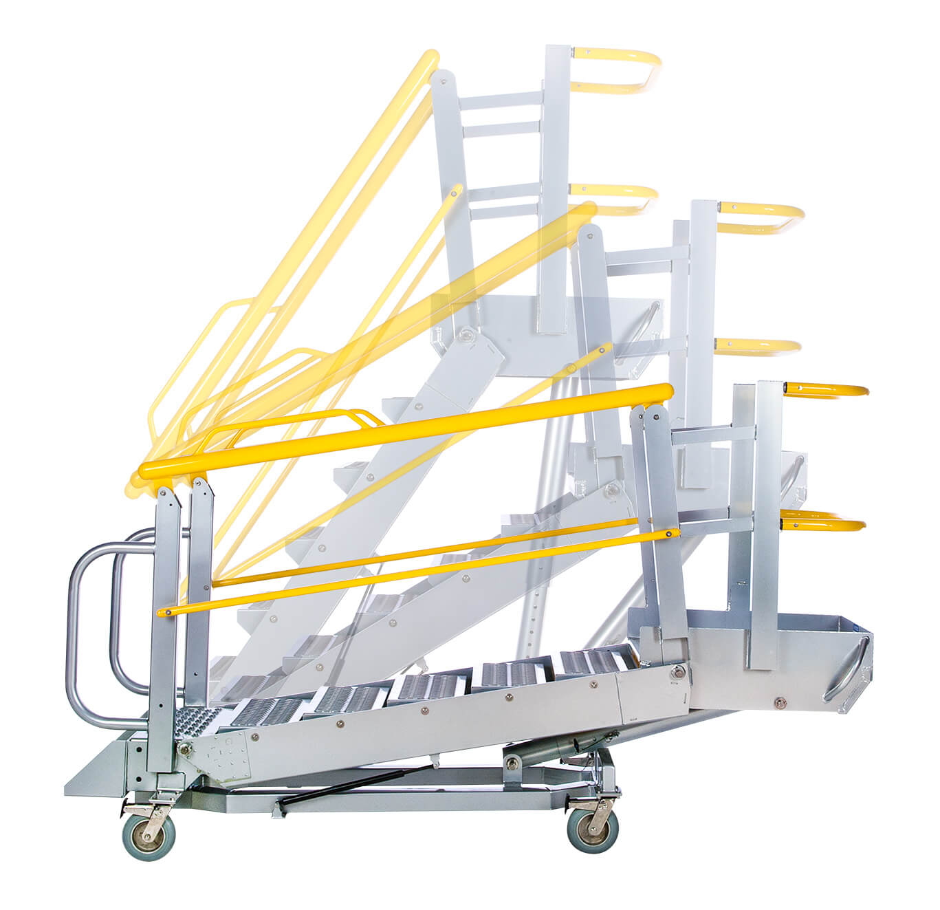 G Series Mobile Self Leveling Stairs and Work Platform G Series Mobile Self Leveling Stairs and Work Platform