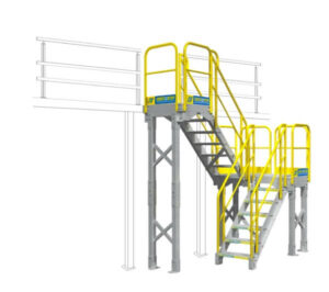 Stairs for Warehouses and Distribution Centers | ErectaStep