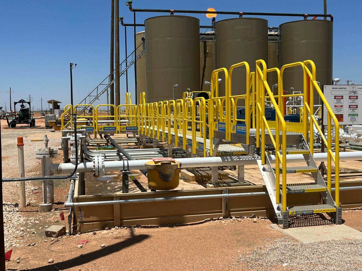 ErectaStep Industrial Stairs: Swift Installation Through Stocking ...