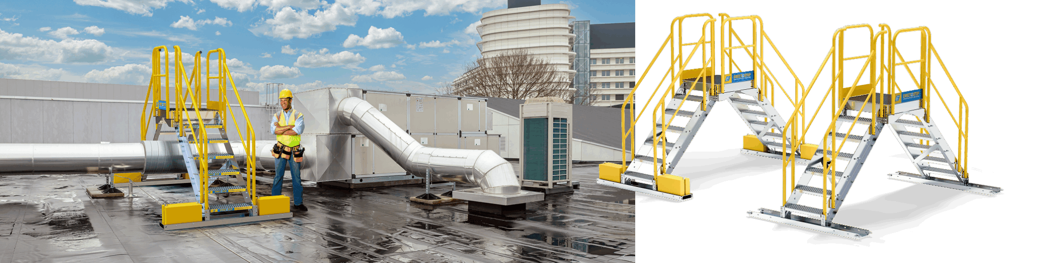 New Non-Penetrating Stair & Crossover System - ErectaStep