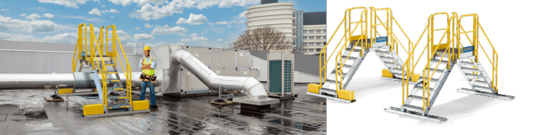 New Non-Penetrating Stair & Crossover System - ErectaStep